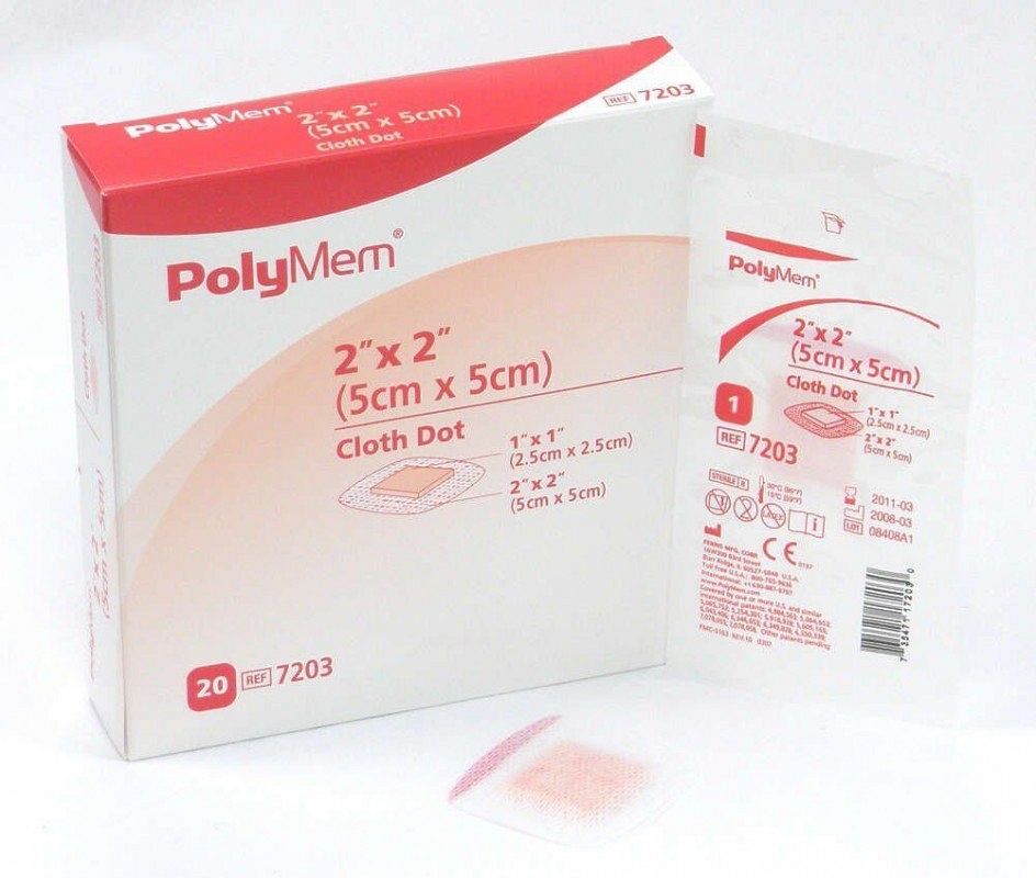 PolyMem Cloth Adhesive 10x13cm - USL Medical
