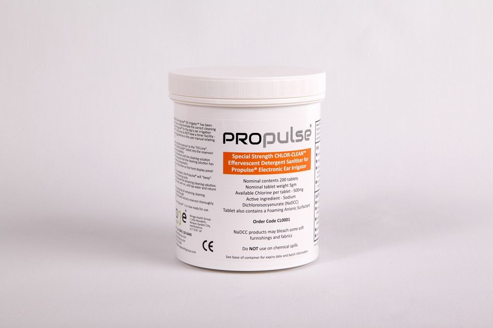 ProPulse Cleaning Tablets for use with ProPulse - USL Medical