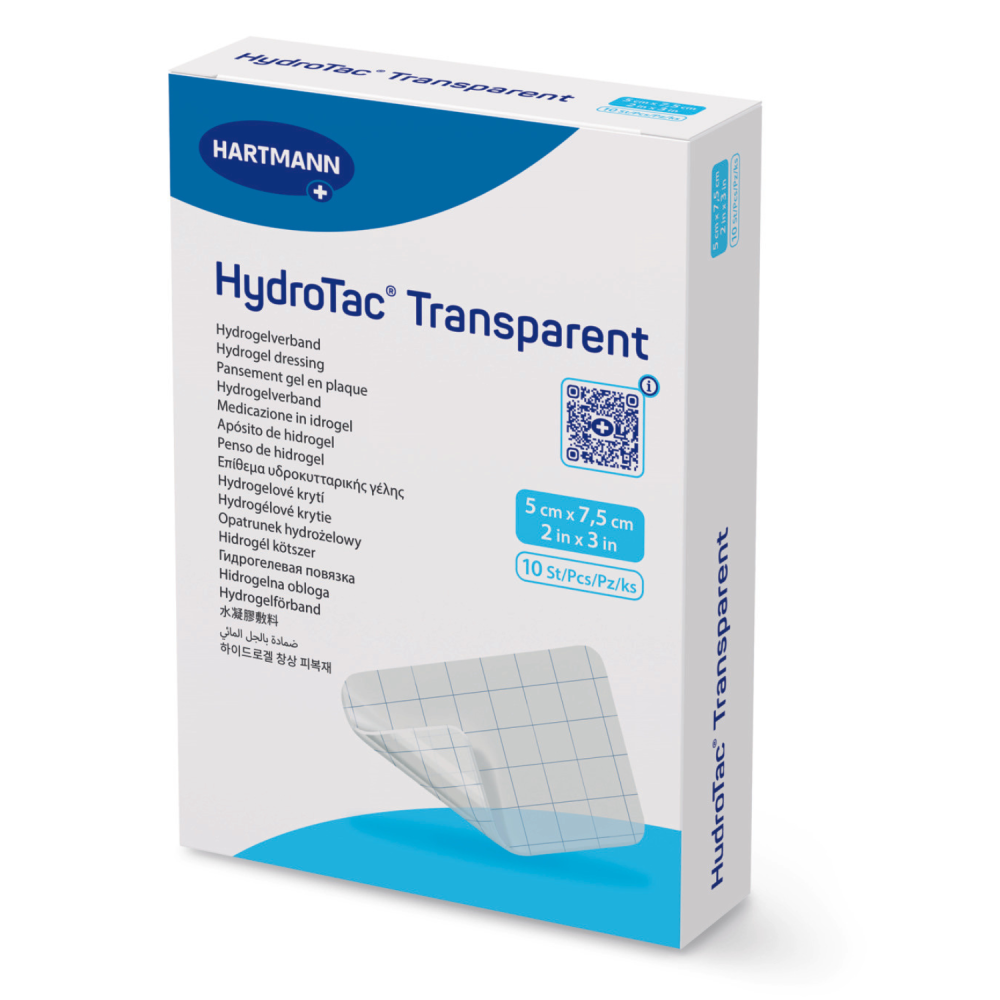 DG HydroTac Transparent 5 x 7.5cm BX10 - USL Medical
