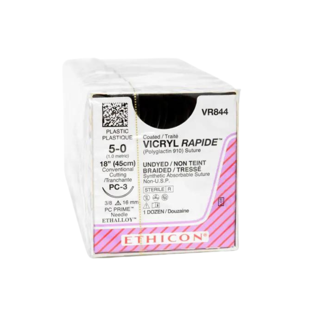 Suture Vicryl Rapide 5/0 BX12 - USL Medical