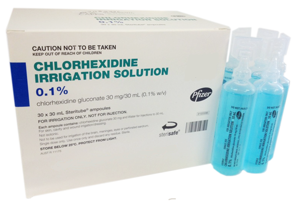 Chlorhexidine 0.1% 1:2000 30ml - USL Medical